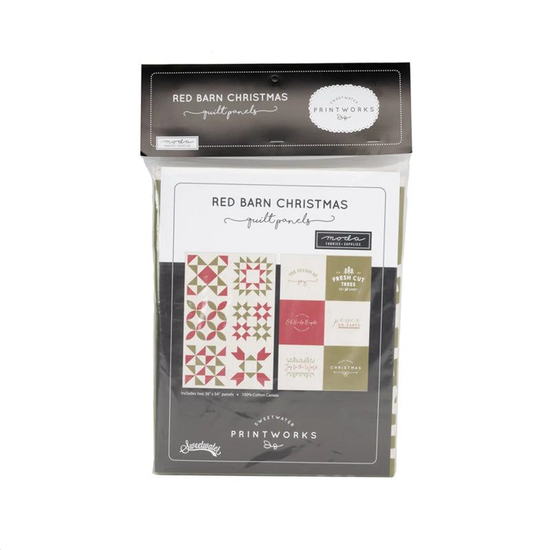Red Barn Christmas Panel by Moda, 55540-11P – Rockin' Bobbins Custom ...